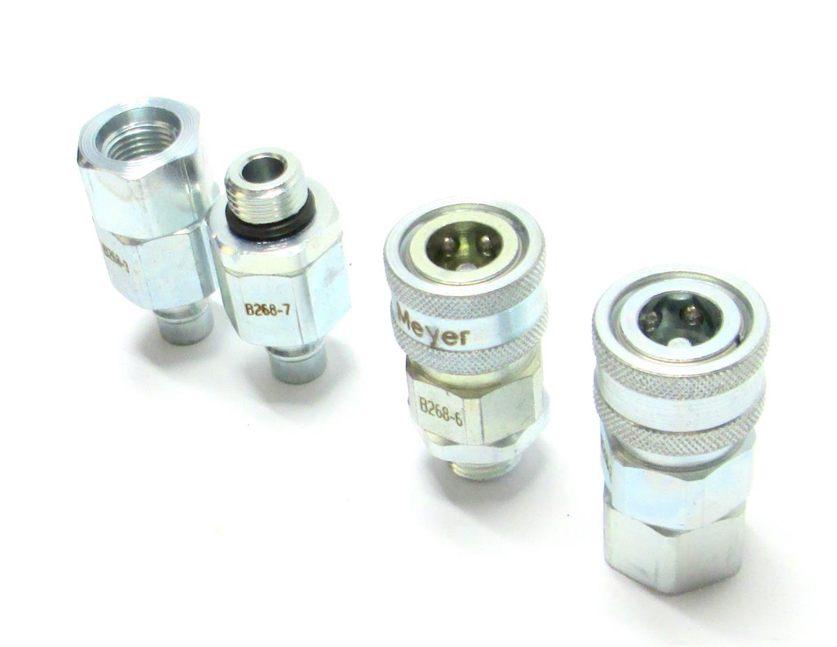 SAE Coupler Quick Disconnect Upgrade Kit Meyer Snow Plow Application